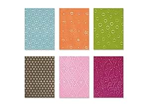 Amazon.com: Sizzix Texturz Plates, Kit #16