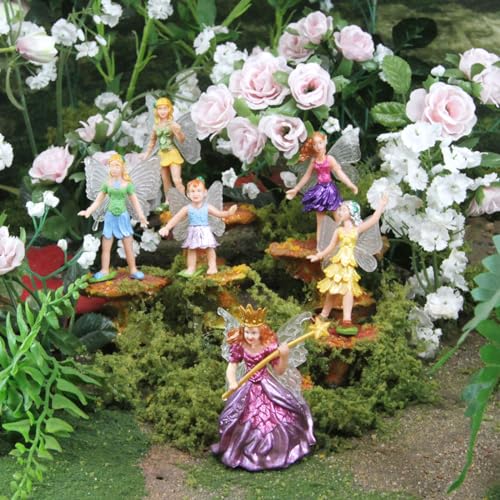 Safari Ltd. Fairy Fantasies TOOB - 6 Mini Figurines Including Fairy ...