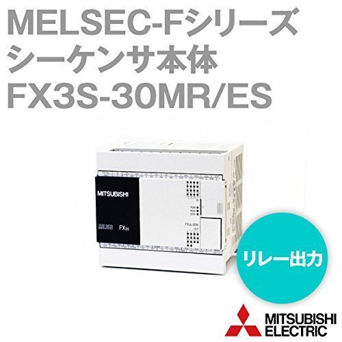 Amazon | 三菱電機 FX3S-30MR/ES MELSEC-Fシリーズ シーケンサ本体 (AC電源・DC入力) NN | 電設用部品 ...