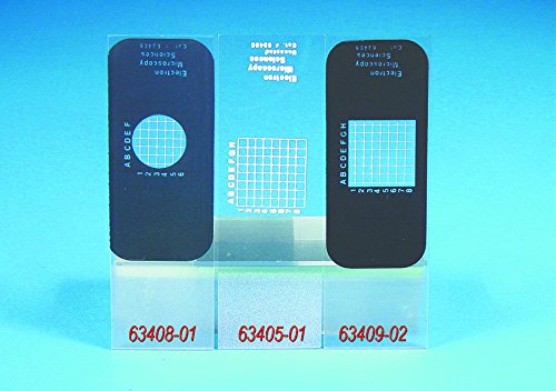 Gridded Microscope Slides Uncoated, 72/PK: Amazon.co.uk: Business, Industry & Science