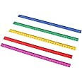 Amazon.com: 5 Pcs Magnetic Soft Ruler Metric Flexible Ruler Measuring ...