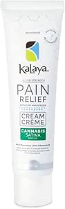 Kalaya Extra Strength Pain Relief W. Cannabis Sativa Seed Oil 60 Gram ...