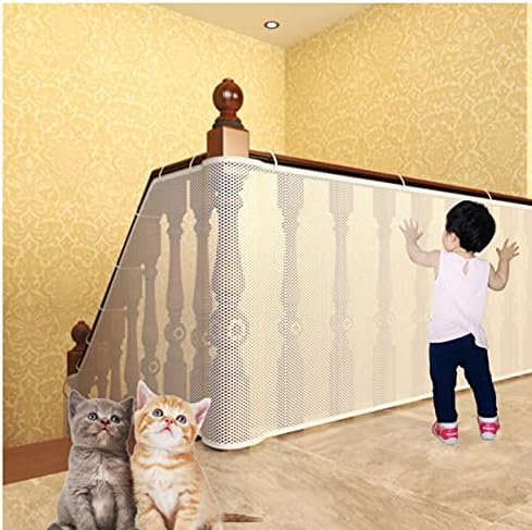 YOUQI Cats & Baby Rail Net,10ft L*2.6ft H Child Safety Net for Stairs ...