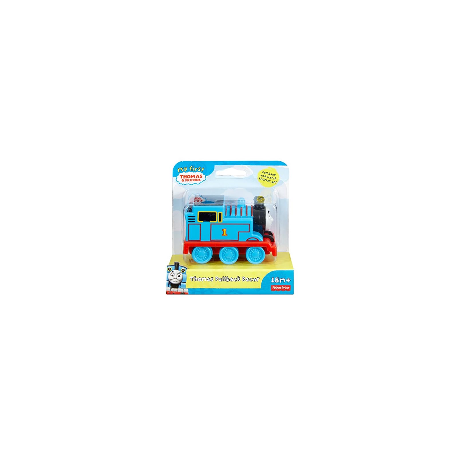 Thomas & Friends Fisher-Price My First, Thomas Pullback Racer - Epic ...