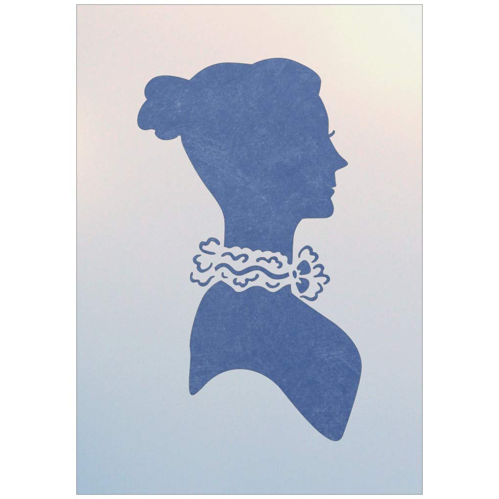 Amazon.com: Silhouette Woman Stencil - The Artful Stencil: Handmade