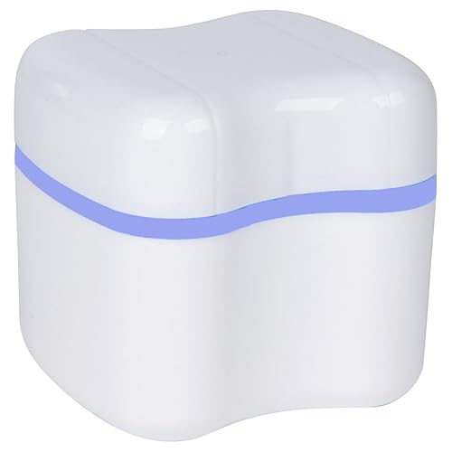 Denture or Retainer Bath with Basket European Style Attractive Durable ...