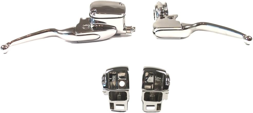Amazon.com: Hill Country Customs Chrome Handlebar Control kit for 1996 ...