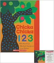 Chicka Chicka 123 Book and Audiocassette Tape Set (Paperback Book and ...