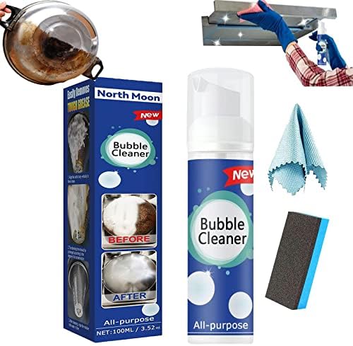 Foaming Heavy Oil Stain Cleaner, Foam Cleaner All Purpose Heavy Duty ...