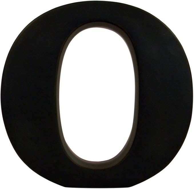 SELETTI 'Letra de Porcelana Clarendon H. Cm. 25 – Color Negro o: Amazon ...