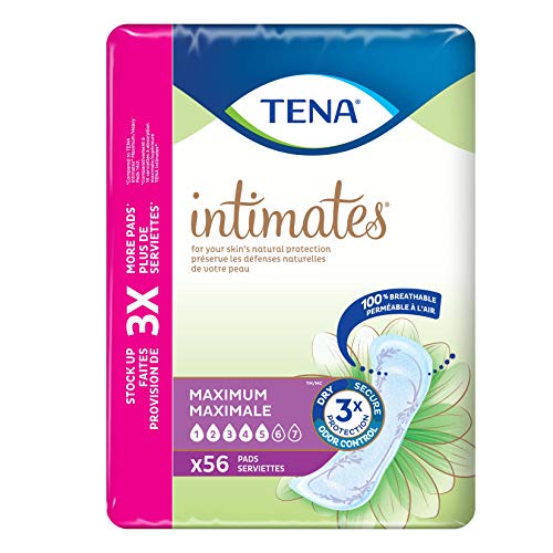 TENA Intimates Maximum Absorbency Incontinence/Bladder Control Pad for ...