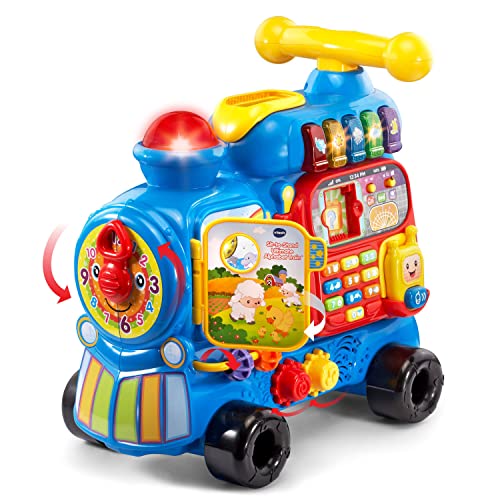VTech Sit-to-Stand Ultimate Alphabet Train, Blue | Pricepulse