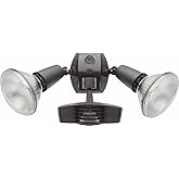 RAB Lighting STL110RW Stealth 110 Sensor with Twin Die Cast R90 PAR-38 ...