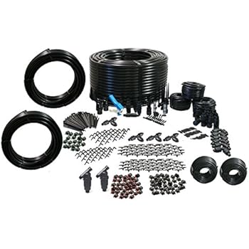 Amazon.com : Drip Tape Irrigation Kit for Small Farms Water up to 15 ...