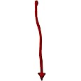 Amazon.com: Forum Novelties Devil Tail for Adults - Devil Costume ...