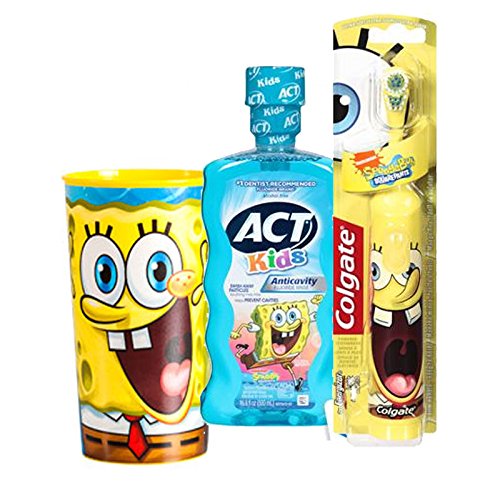 Buy Colgate Powered Spongebob Squarepants Extra Soft Spin Powered ...