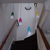 Lampop LED Pull Cord Light Bulb, Battery Operated Hanging Pull Cord ...