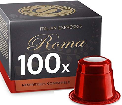 Italian Espresso Roma, 100 Capsules, by REAL COFFEE, Denmark price in ...