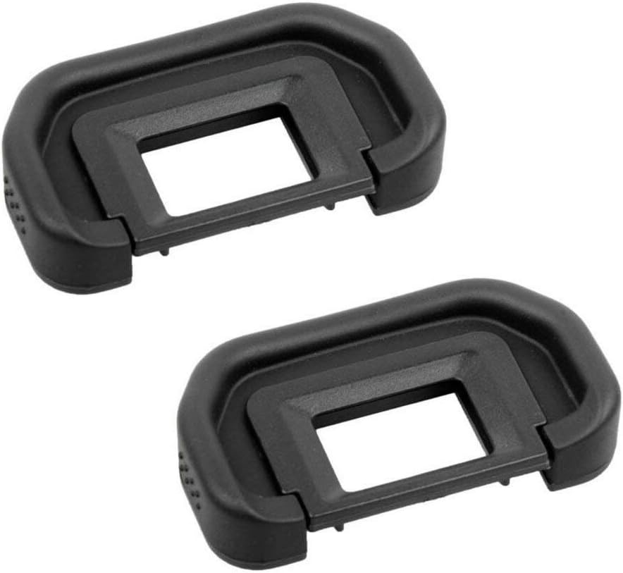 LXH (2 Pack) Rubber EyeCup Eyepiece Viewfinder Replacement CANON EB For Canon EOS 50D 40D 30D ...