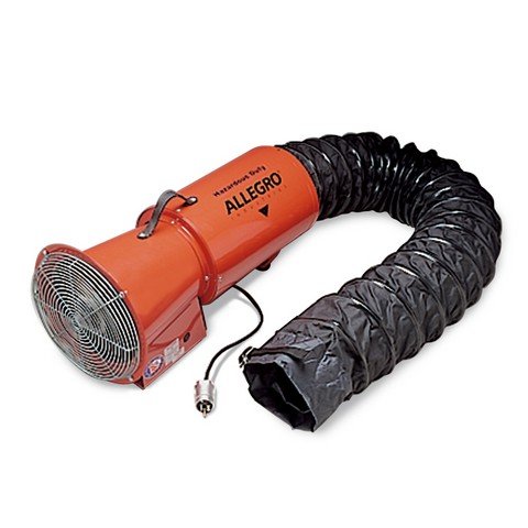 Hazardous Location Ventilation Blower 8" (890 CFM) w / Canister and 25 ...