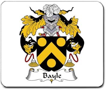 Amazon.com : Bayle Family Crest Coat of Arms Mouse Pad : Office Products