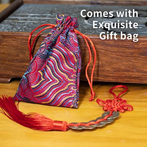 Chinese Feng Shui Lucky Charms SIFU Copper Coin Pendant Decoration ...