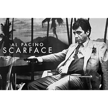 Amazon.com: SCARFACE POSTER Al Pacino Tony Montana Bath Tub 24X36 ...