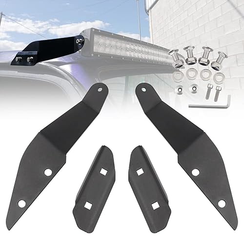 GLOBLED 50 Inch Led Light Bar Mount 50'' Curved Light Upper Roof ...