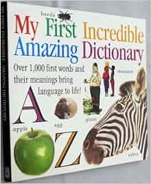 Amazon.com: My First Incredible Amazing Dictionary Digipack (w ...
