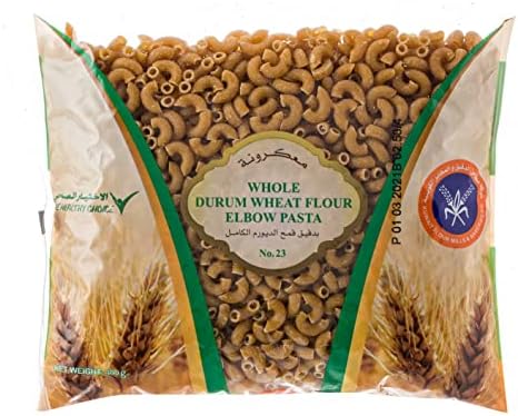 Kuwait Flour Whole Durum Wheat Elbow Pasta No.23, 400 gm price in UAE ...
