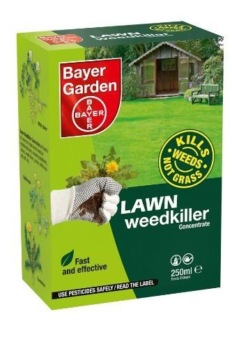 Bayer Garden Lawn Weedkiller Concentrate 250ml: Amazon.co.uk: Kitchen ...