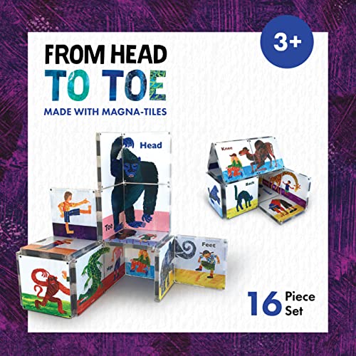 CreateOn Magna-Tiles from Head to Toe Eric Carle (The Very Hungry ...