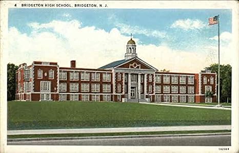 Street View of Bridgeton High School Bridgeton, New Jersey NJ Original ...