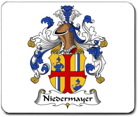 Amazon.com : Niedermayer Family Crest Coat of Arms Mouse Pad : Office ...