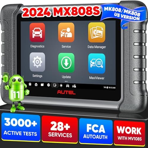 Autel Scanner MaxiCheck MX808 with Bidirectional Control, 2022 ...