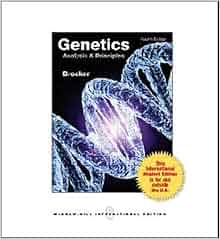 Genetics: Analysis & Principles: Robert J. Brooker: 9780071315463 ...