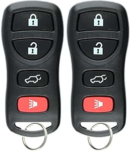 Amazon.com: KeylessOption Keyless Entry Remote Car Key Fob Clicker ...