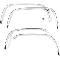 Amazon.com: Putco 97105 Stainless Steel Full Fender Trim Kit for ...