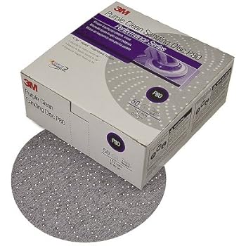 Amazon.com: 3M 01219 Hookit Red 6" P320 Grit Abrasive Disc: Automotive