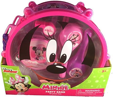 Disney Minnie Mouse Party Band 10 Piece Play Set Music Instruments ...