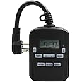 Amazon.com: Prime EZ-SET Outdoor Digital Timer 120 volt Black : Electronics
