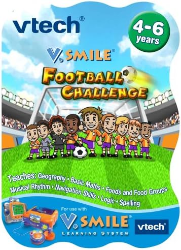 VTech - V.Smile Football Challenge Game: Amazon.co.uk: Toys & Games
