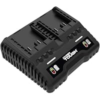 Amazon.com: Hyper Tough HT Charge Lithium-Ion Fast Charger 20v MAX ...