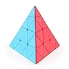 RainbowBox 4x4 Pyraminx Magic Cube 4x4x4 Pyramid Speed Cube Stickerless ...