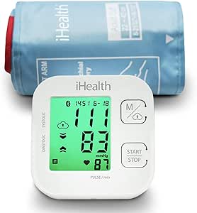 Amazon.com: iHealth Track Smart Upper Arm Blood Pressure Monitor ...