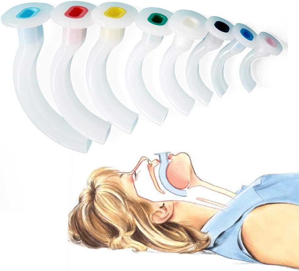KONMED Multi-color Disposable Oral Airway Tube for First Aid Airway Kit ...