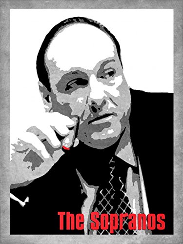Amazon.com: Tony Soprano Portrait Art Painting The Sopranos James ...