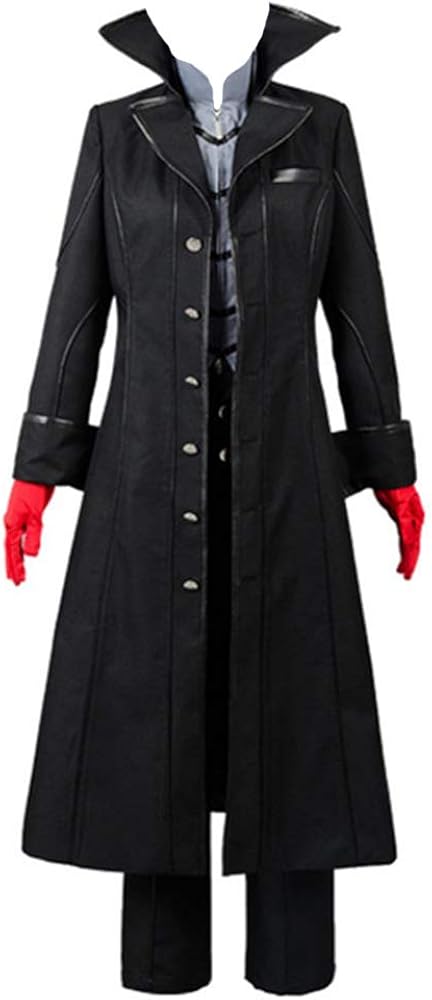 Amazon.com: Game Persona 5 Cosplay Costume Amamiya Ren Uniforms: Clothing