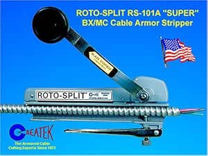 Southwire Tools RS-101A Seatek Roto-Split Super BX Cable Armor Stripper ...