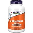 Amazon.com: NOW Supplements, L-Ornithine (L-Ornithine Hydrochloride ...